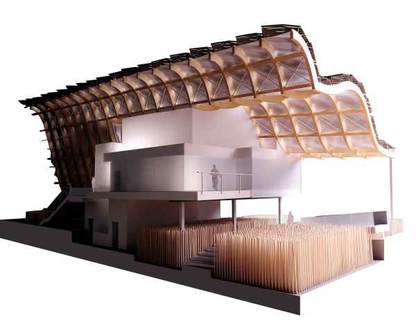 China Pavilion for by Tsinghua University + Studio Link-Arc