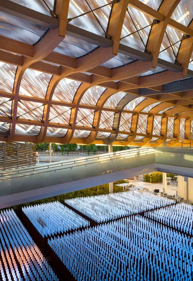 China Pavilion for by Tsinghua University + Studio Link-Arc