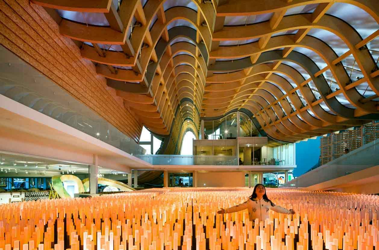 China Pavilion for by Tsinghua University + Studio Link-Arc