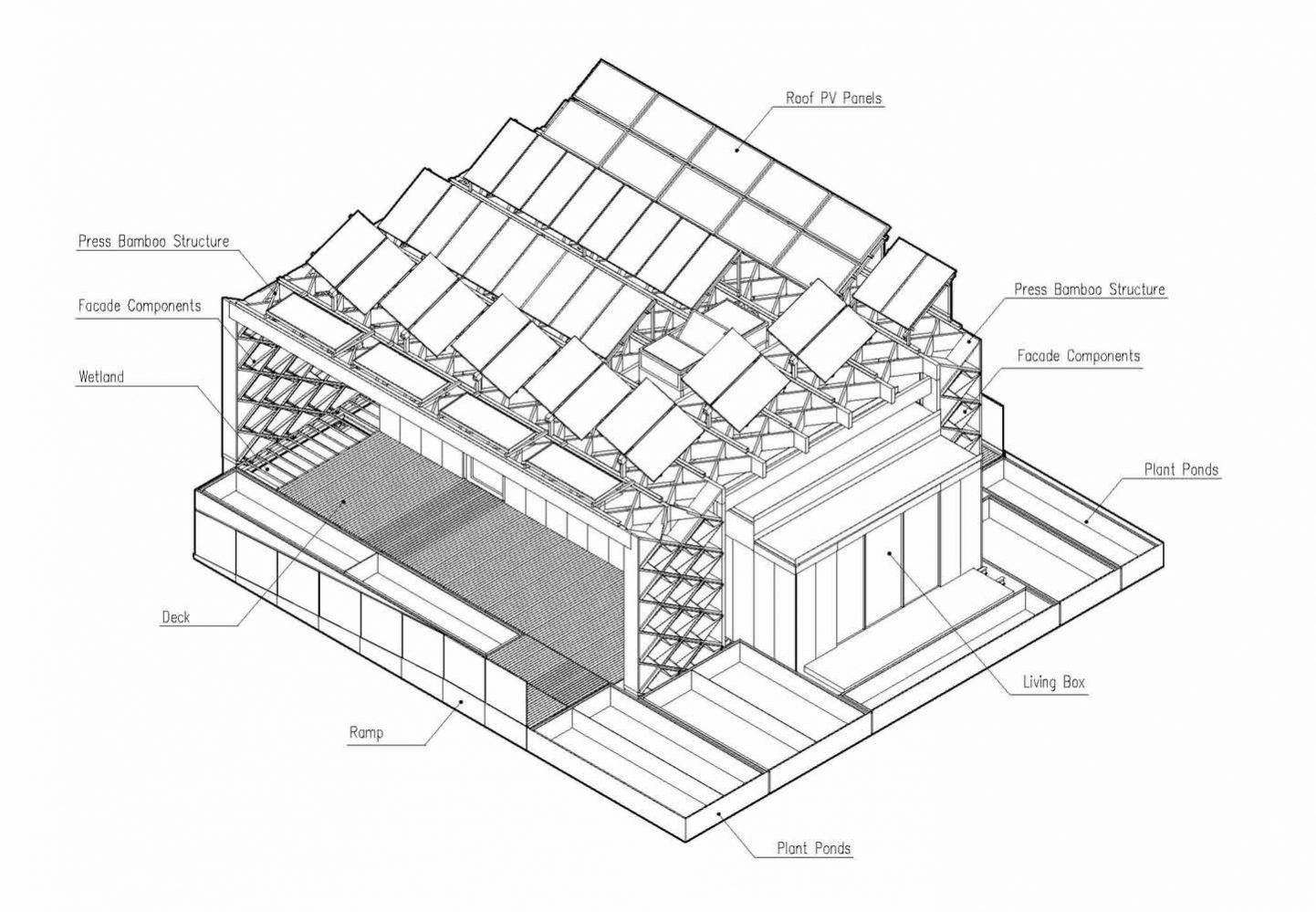 Para Eco House by Tongji University Team