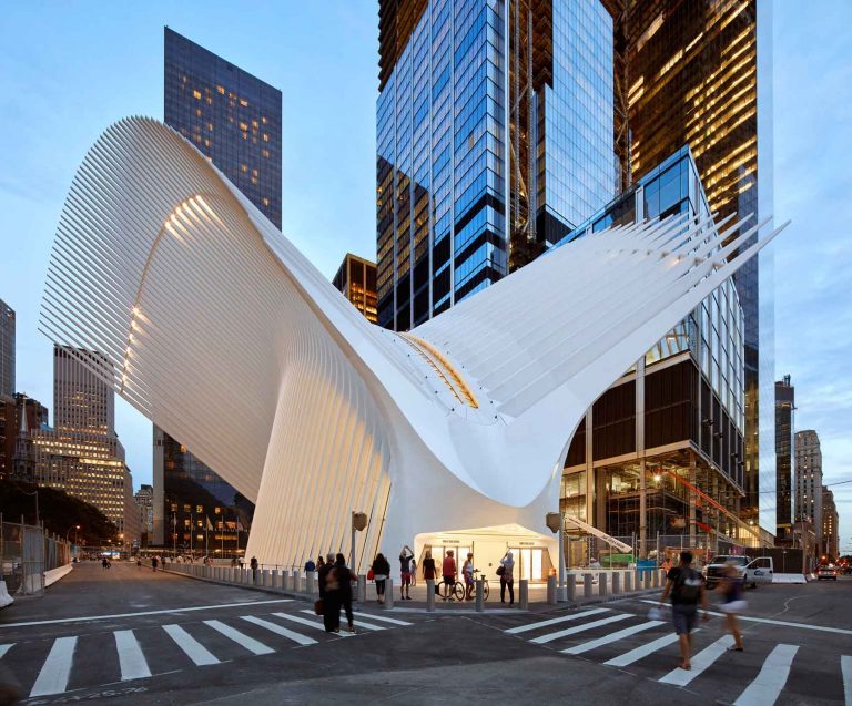 Oculus, World Trade Center Transportation Hub by Santiago Calatrava