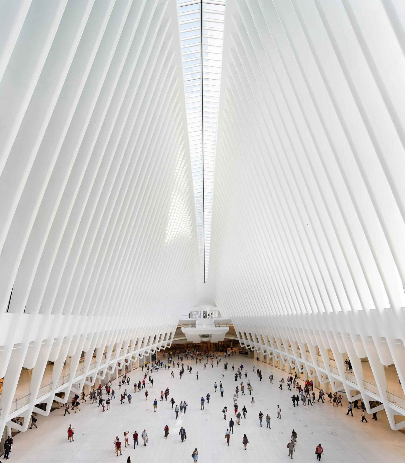 Oculus, World Trade Center Transportation Hub by Santiago Calatrava