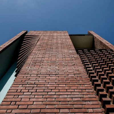 Brick Curtain Office by Firki Studio - ParametricArchitecture