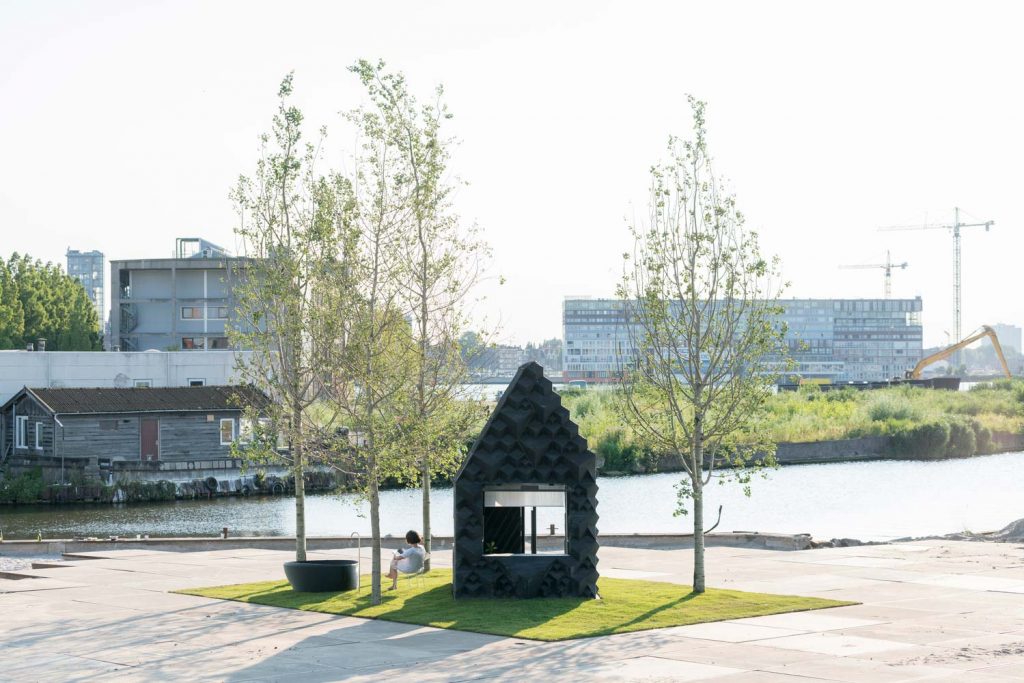 3D Printed Urban Cabin by DUS Architects - Parametric Architecture