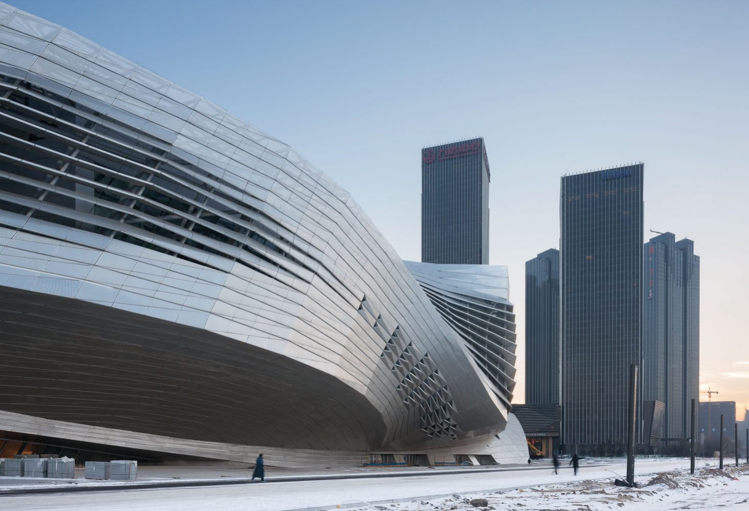 Dalian International Conference Center by Coop Himmelb(l)au