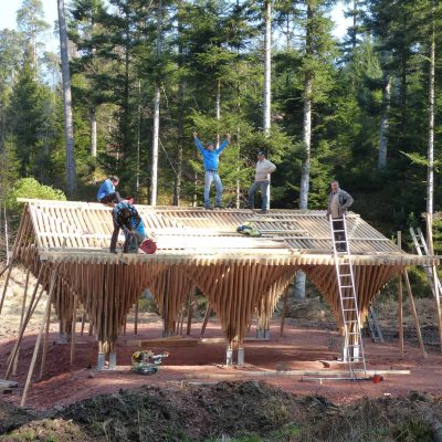 The Forest Shelter by Studiolada Architectes