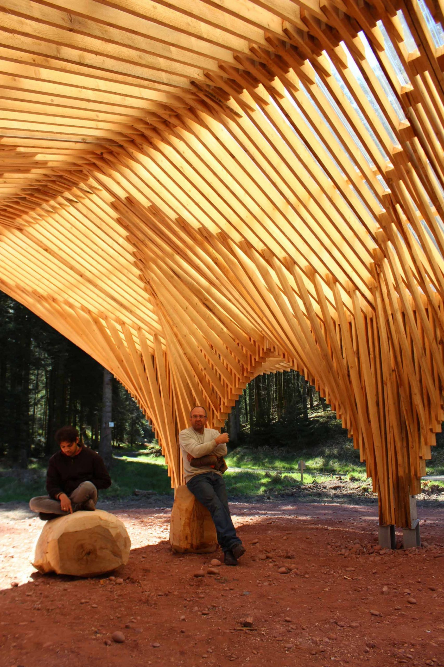 The Forest Shelter by Studiolada Architectes