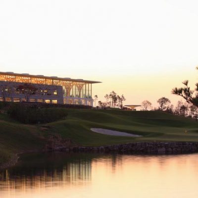 Nine Bridges Country Club by Shigeru Ban Architects
