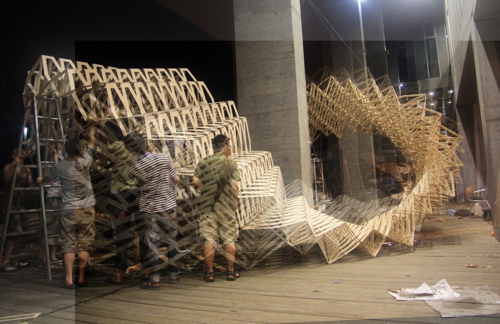 O-STRIP Pavilion by Tongji University Team