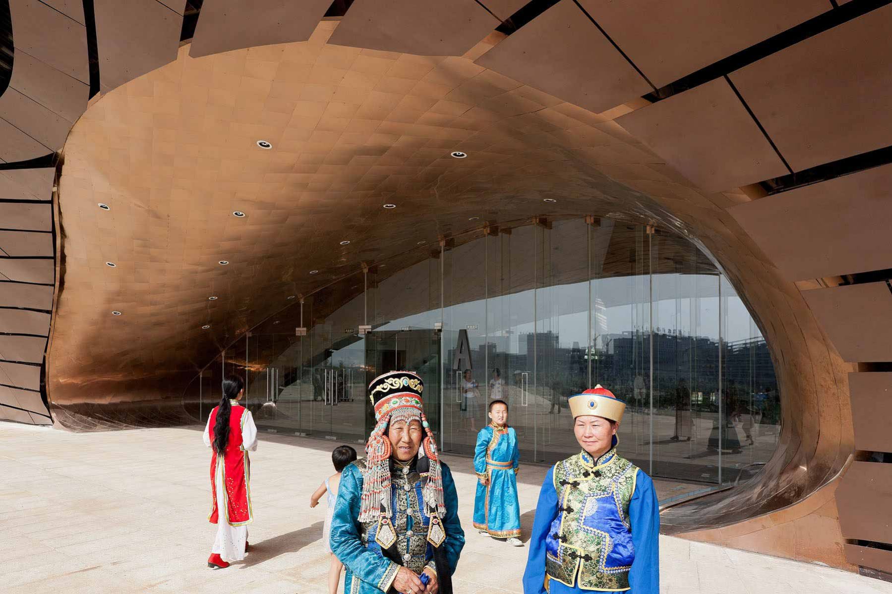 Ordos Art & City Museum by MAD Architects