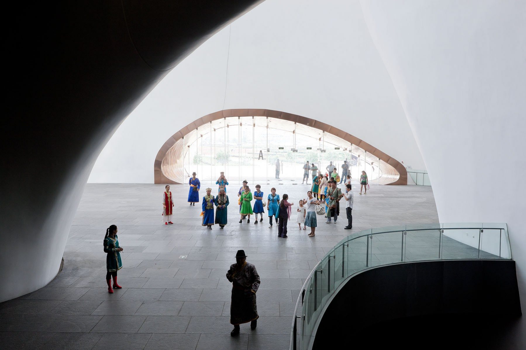 Ordos Art & City Museum by MAD Architects