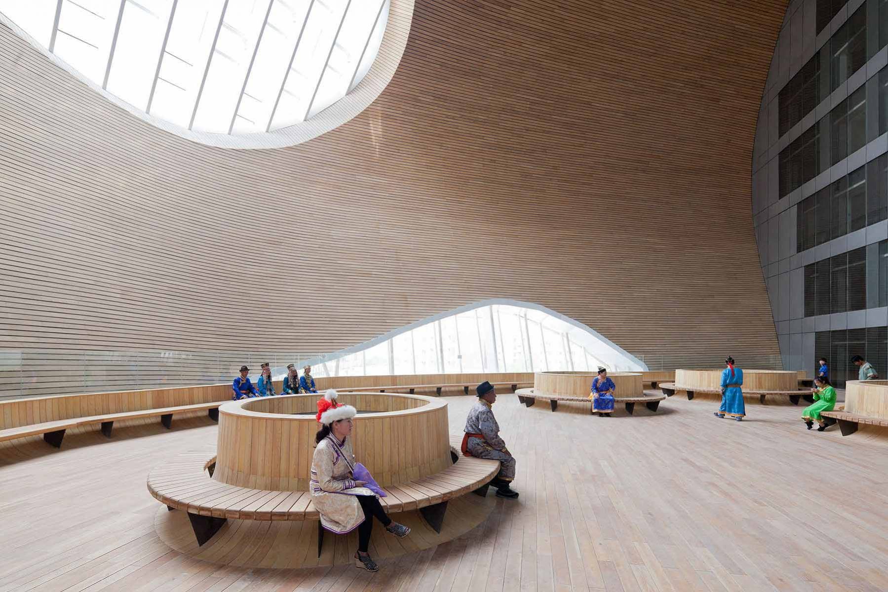 Ordos Art & City Museum by MAD Architects