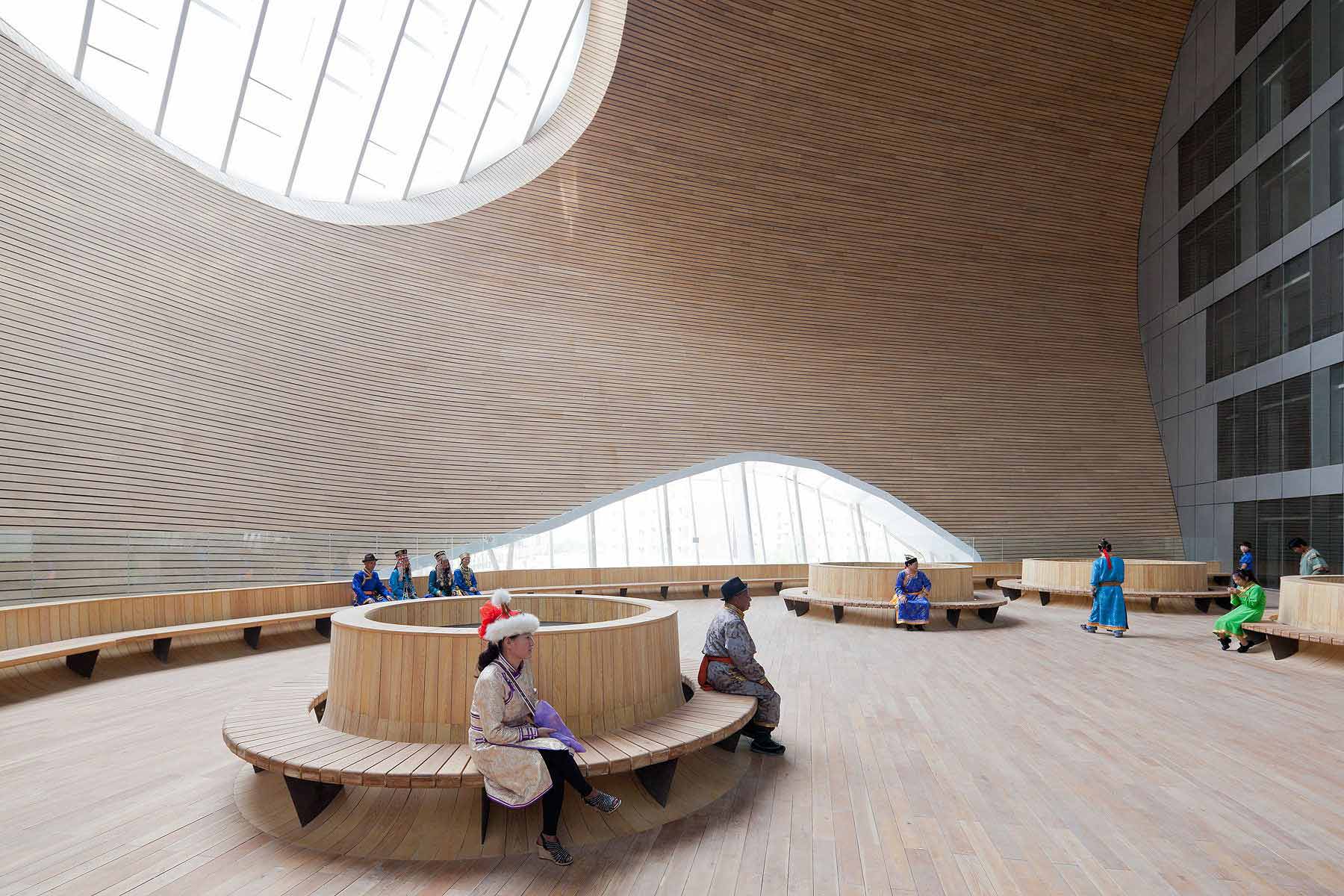 Ordos Art & City Museum by MAD Architects