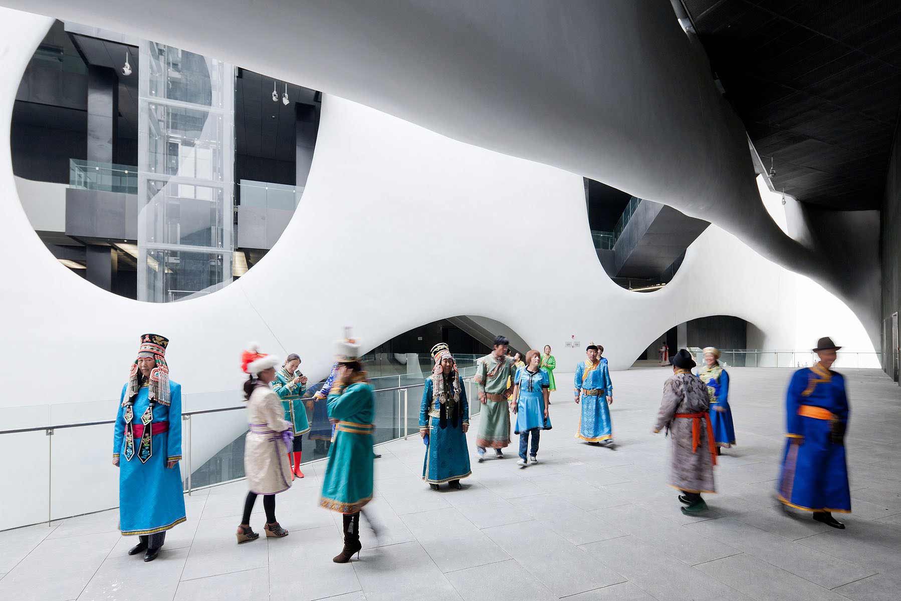 Ordos Art & City Museum by MAD Architects