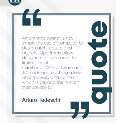 Algorithms-Aided Design. Parametric strategies using Grasshopper
