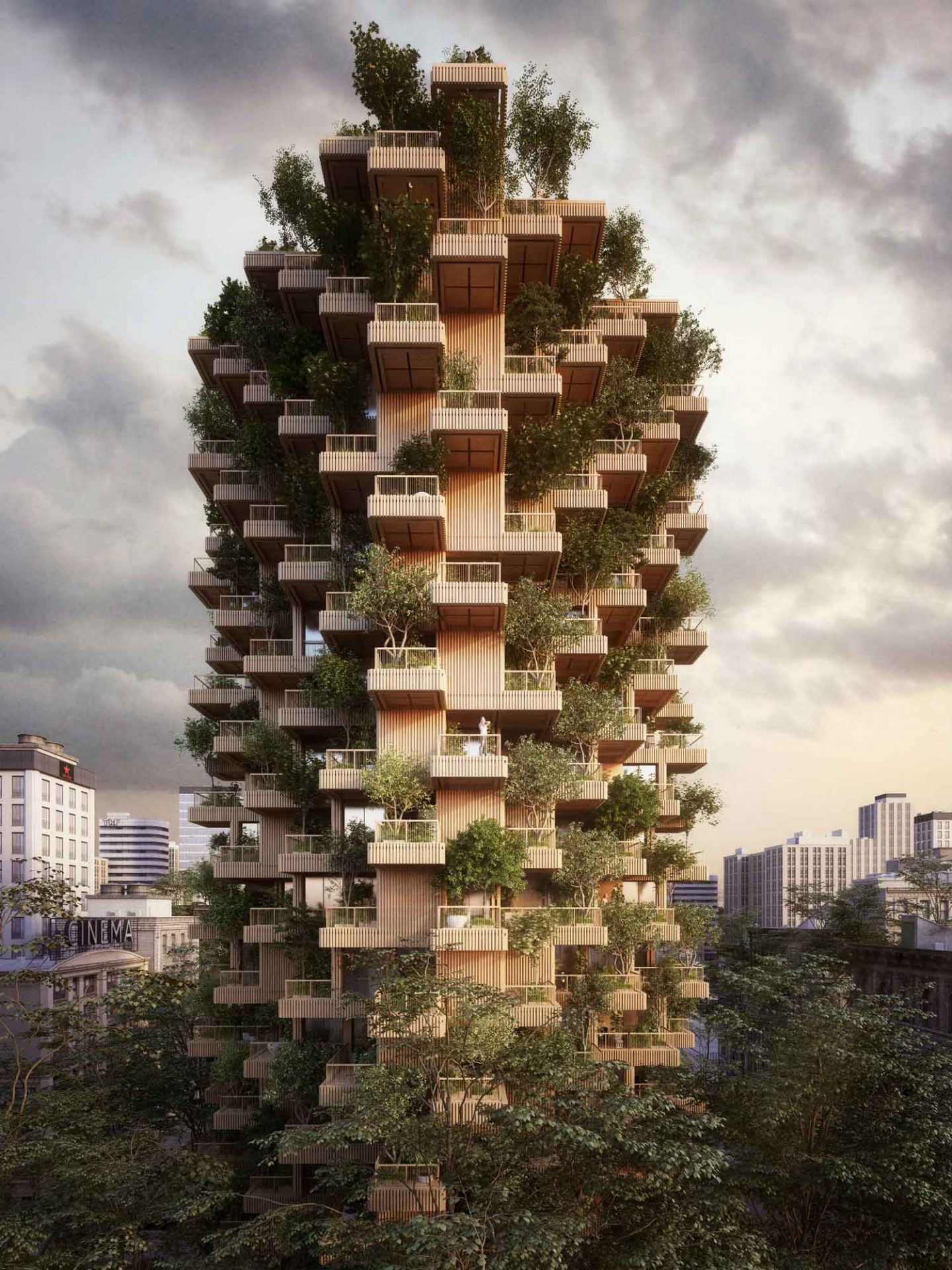 The Toronto Tree Tower by Studio Precht