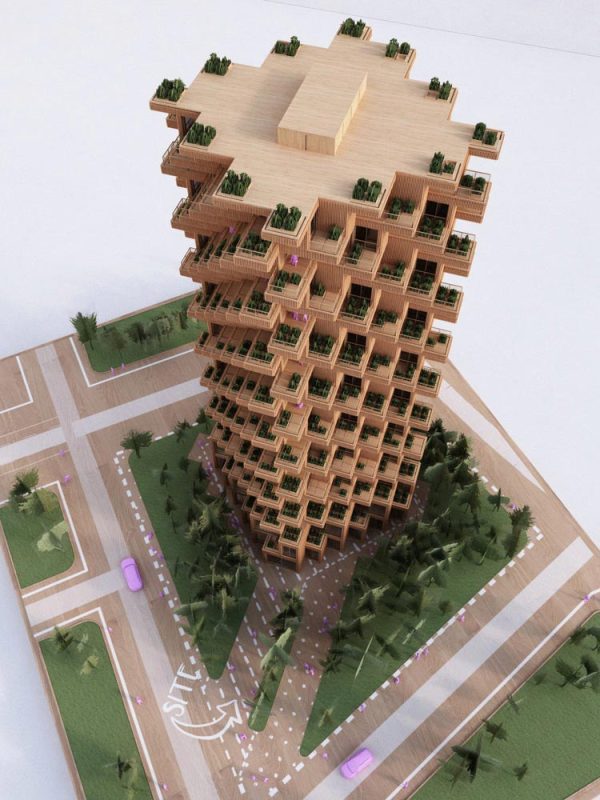 The Toronto Tree Tower by Studio Precht