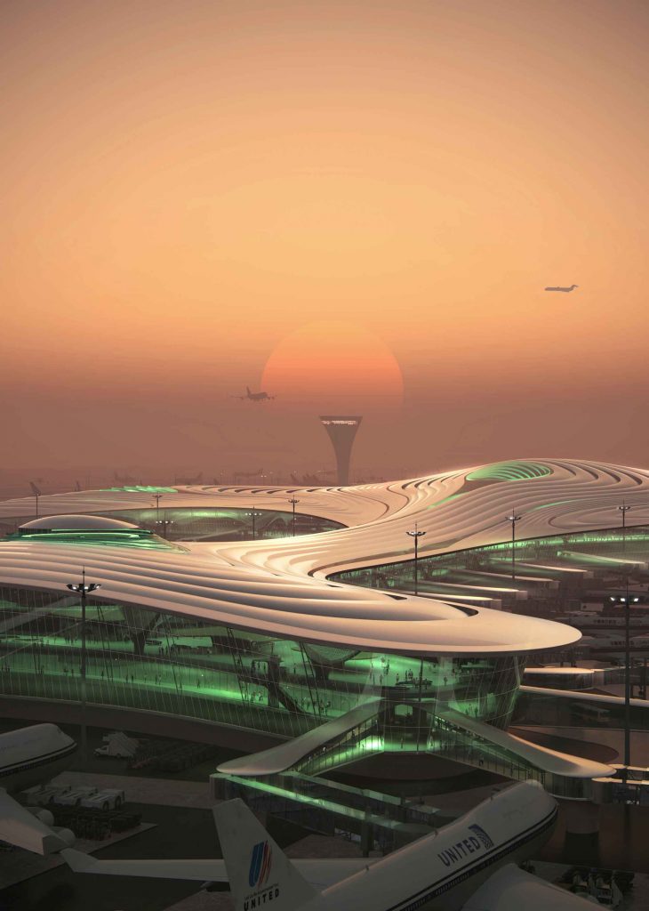 Harbin Airport T3 by MAD Architects