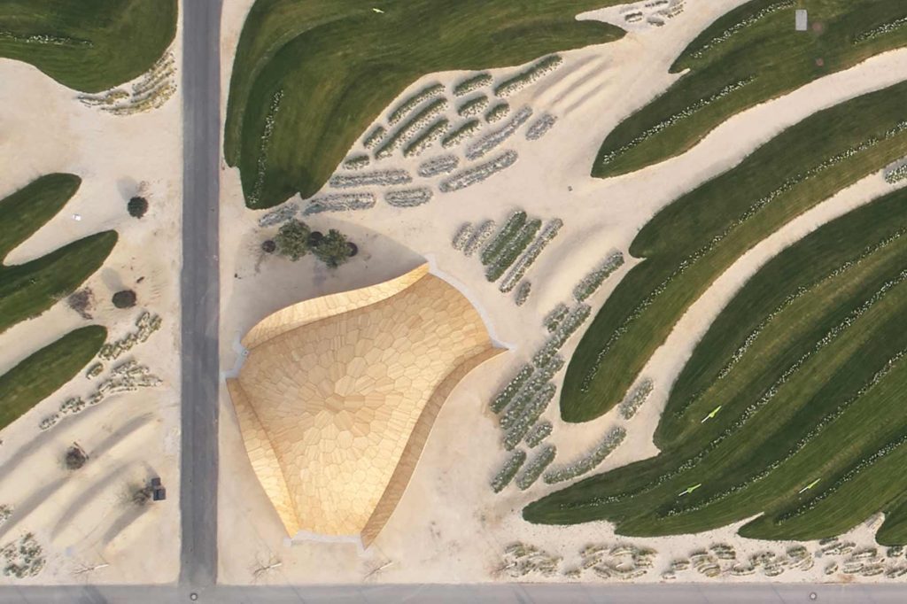 Buga Wood Pavilion by ICD/ITKE