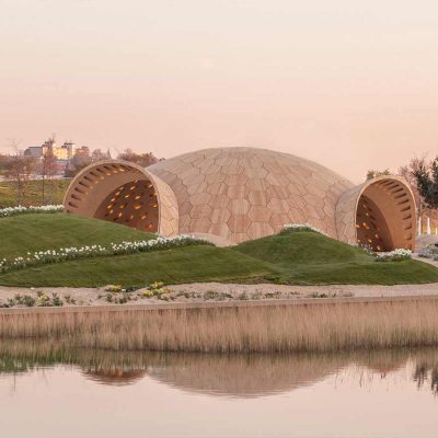 Buga Wood Pavilion by ICD/ITKE