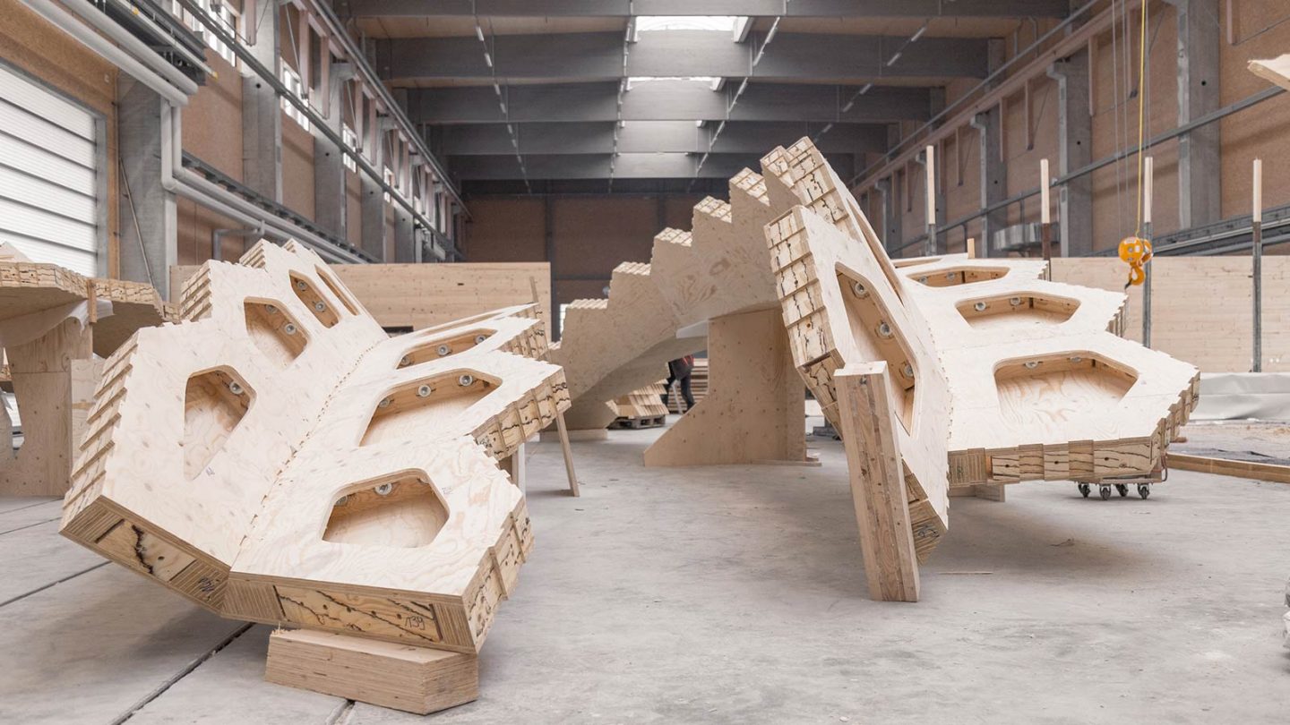 Buga Wood Pavilion by ICD/ITKE