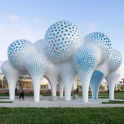 Pillars of Dreams Pavilion by Marc Fornes / THEVERYMANY - Parametric ...