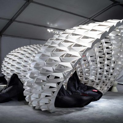 FXFOWLE Lounge Installation by FX Collaborative in Miami, FL