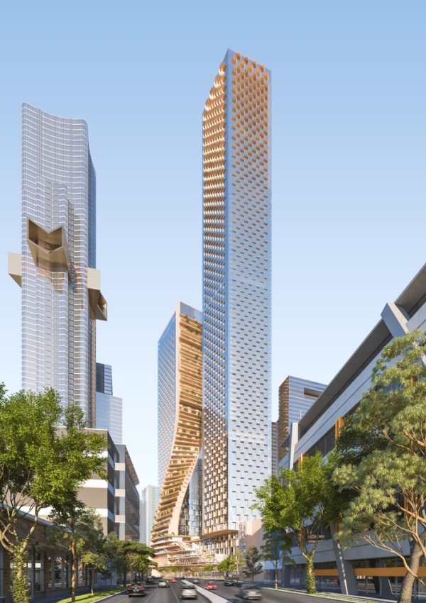 'Green Spine' by UNStudio to Become The Tallest Building in Australia