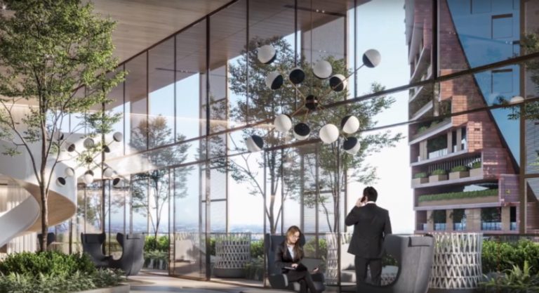 'Green Spine' by UNStudio to Become The Tallest Building in Australia