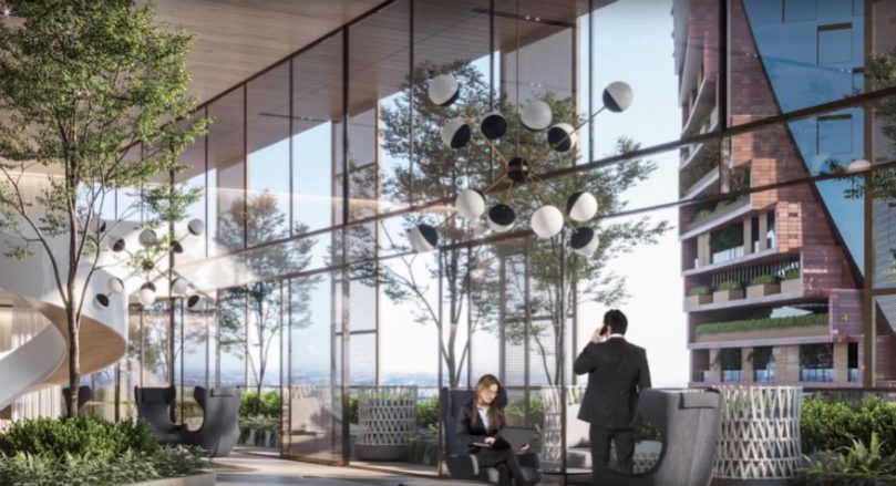 'Green Spine' by UNStudio to Become The Tallest Building in Australia