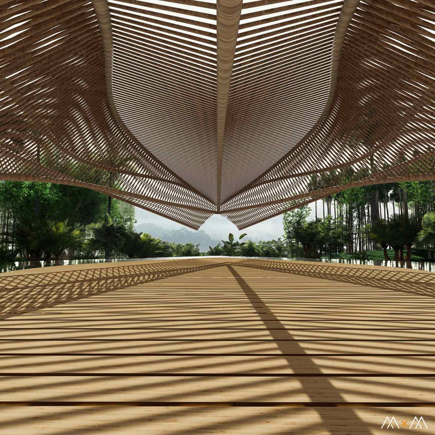 Jungle Pavilion by MxM in Indonesia - PA | Architecture and Technology