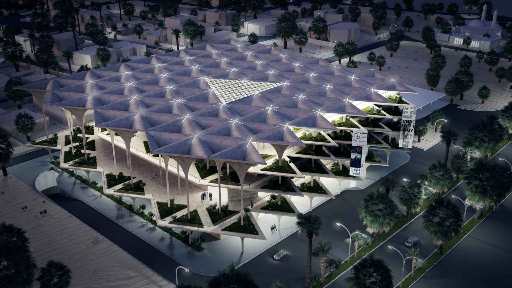Meandering Arcades by MEAN Design - Barjeel Art Foundation Museum
