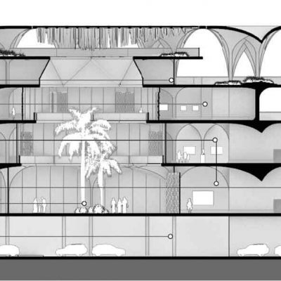 Meandering Arcades - Barjeel Art Foundation Museum - ParametricArchitecture