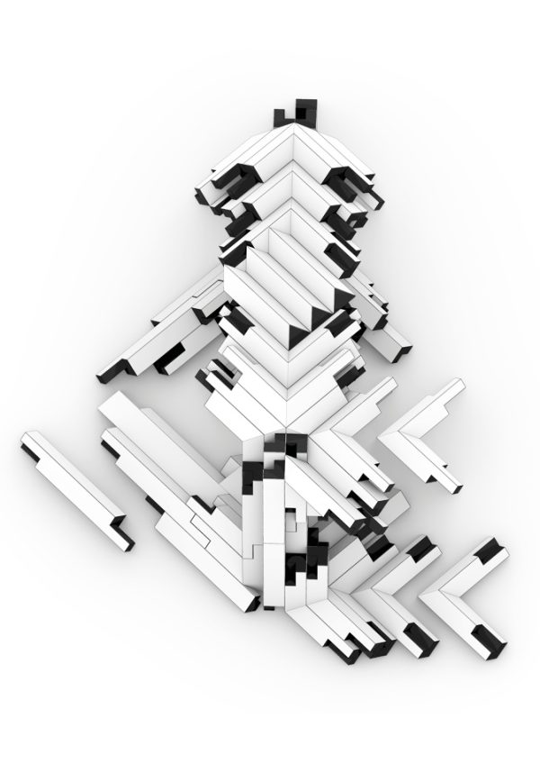 Gilles-Retsin-Royal-Academy-Drawing_abstract-_670 - Parametric Architecture