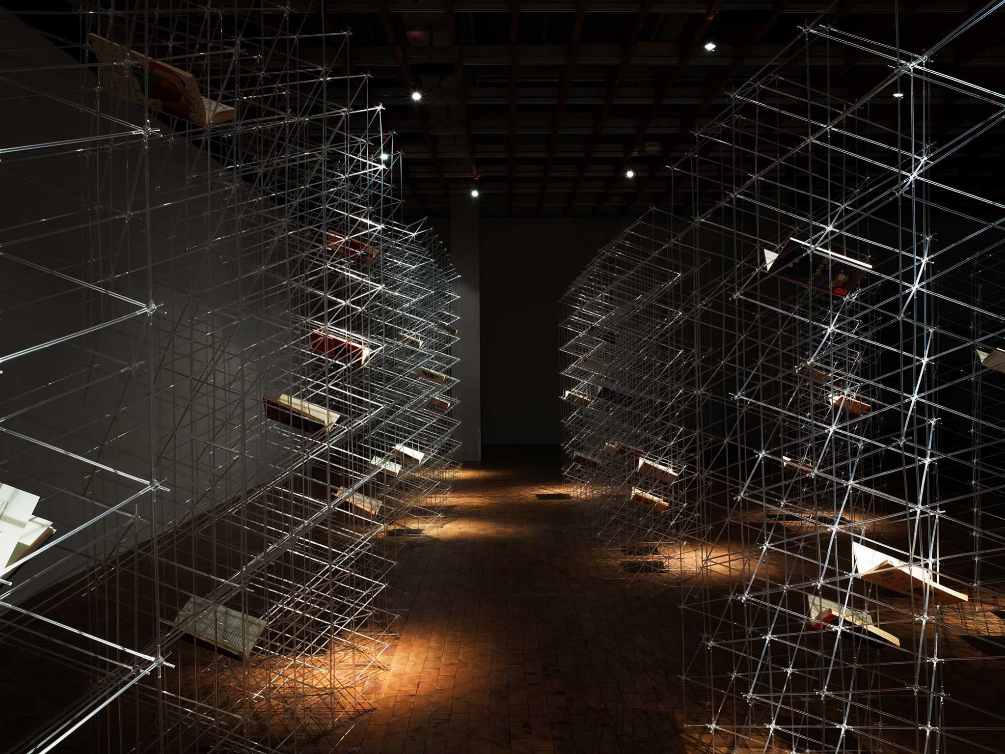 Straw Net Installation - PA | Architecture and Technology