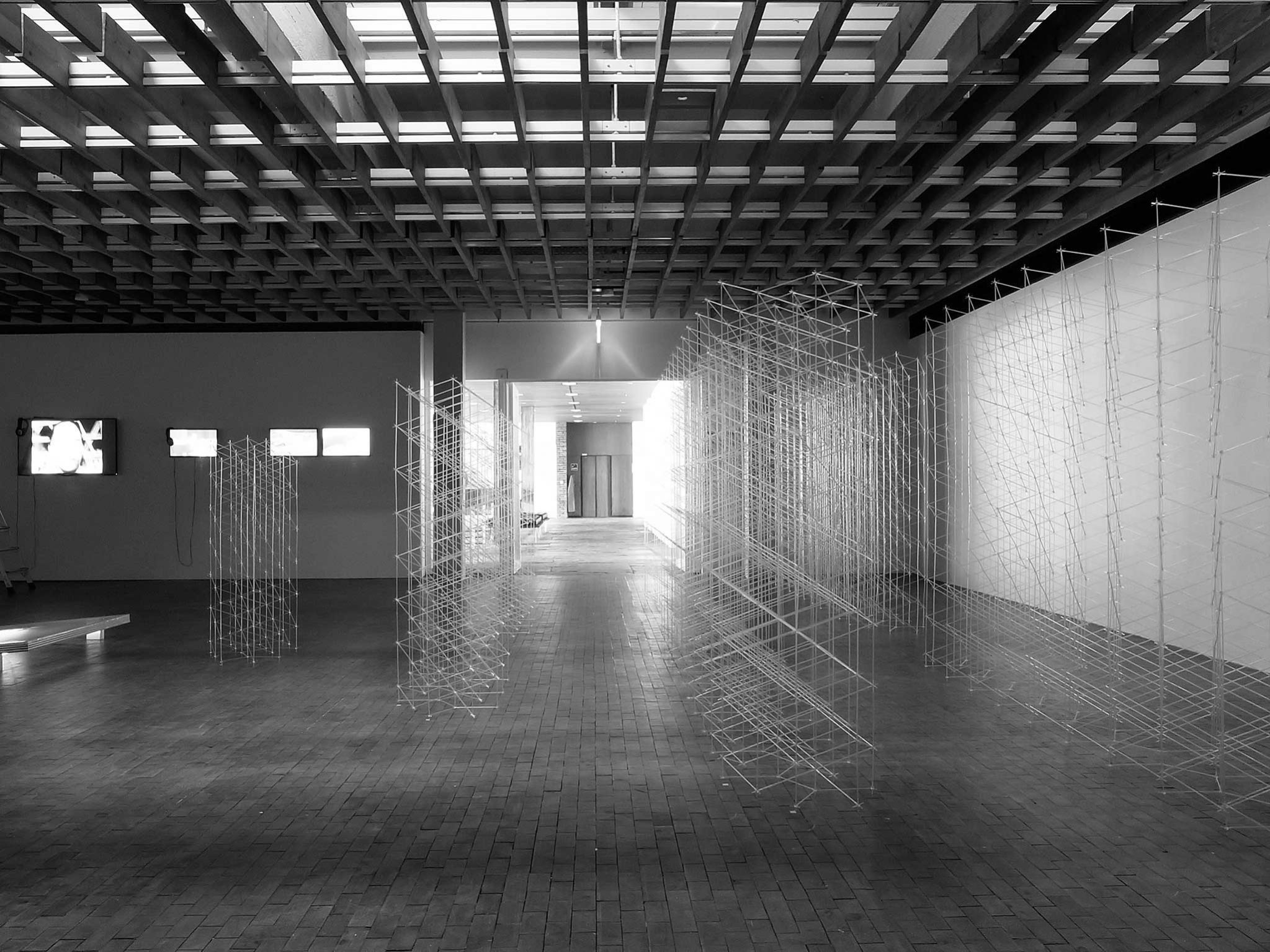 Straw Net Installation - PA | Architecture and Technology