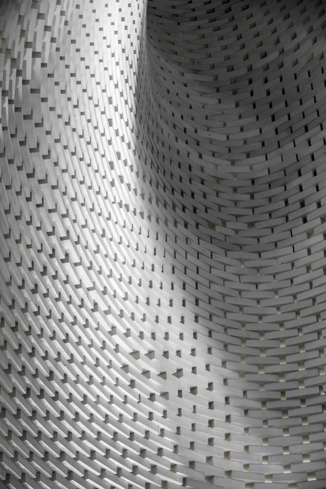 Digitally Fabricated Bricks recall Israel's fallen
