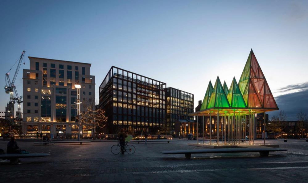 Electric Nemeton Christmas Tree Envisioned By Sam Jacob Studio