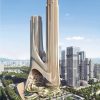 C Tower by ZHA Rising in the High-Rise Center of Shenzhen City