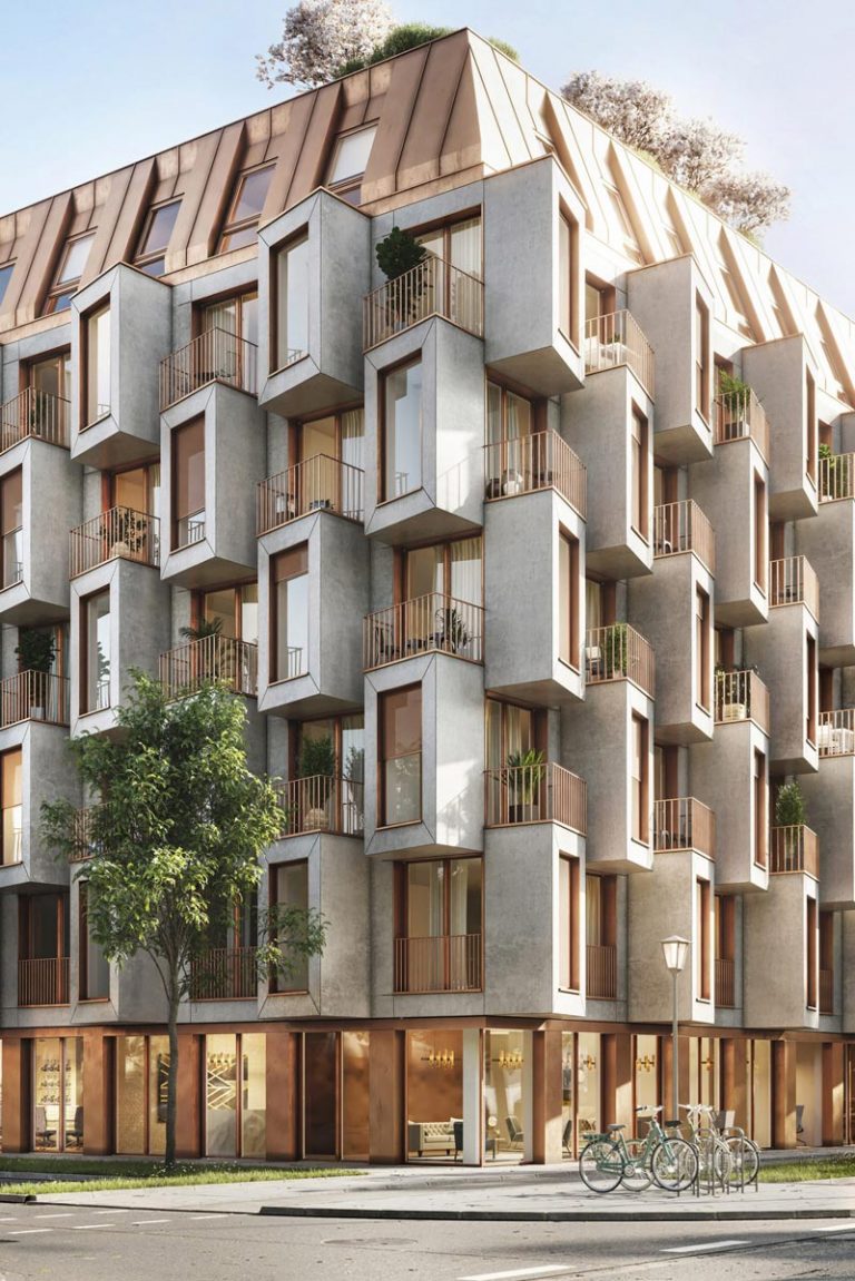 UNStudio Unveils Reconfigurable Van B Residential Blocks in Munich