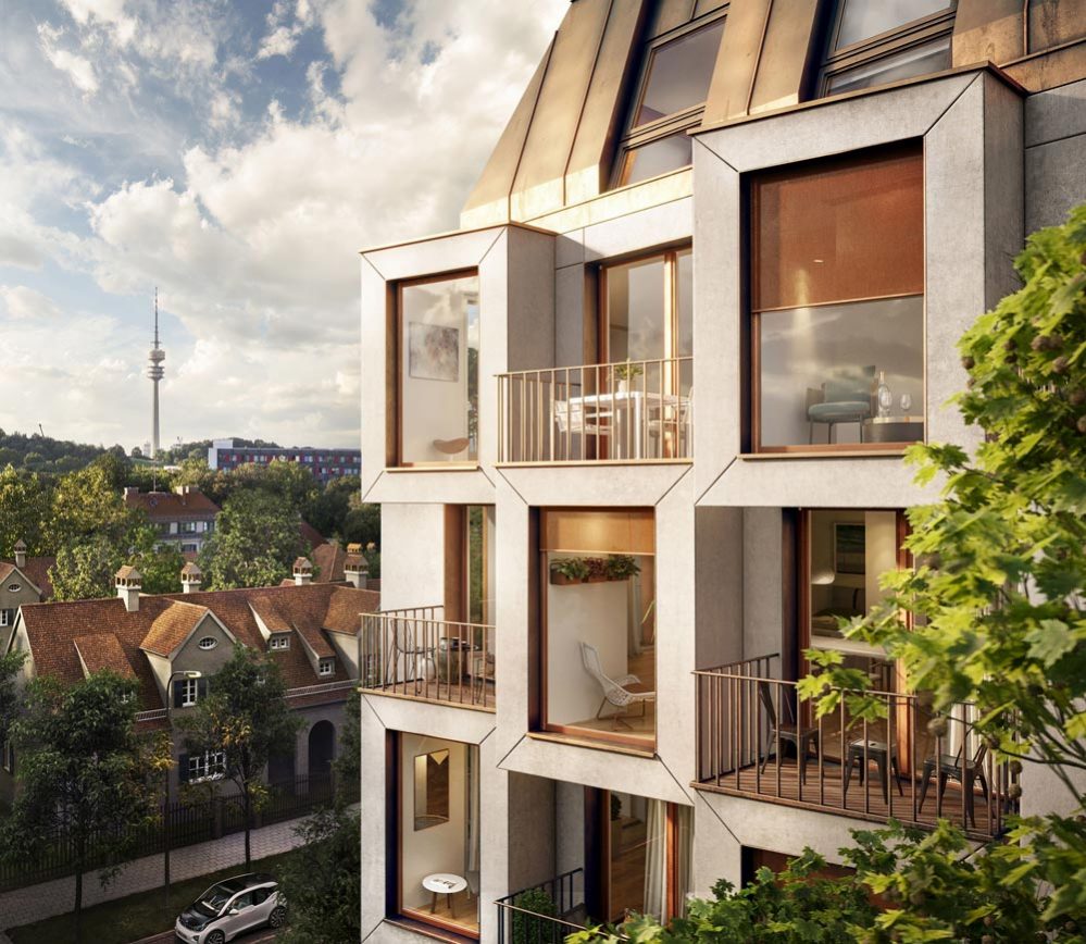 UNStudio Unveils Reconfigurable Van B Residential Blocks in Munich