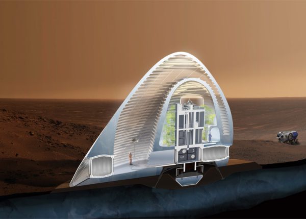 Mars: Life Enhancing Architecture on the Red Planet