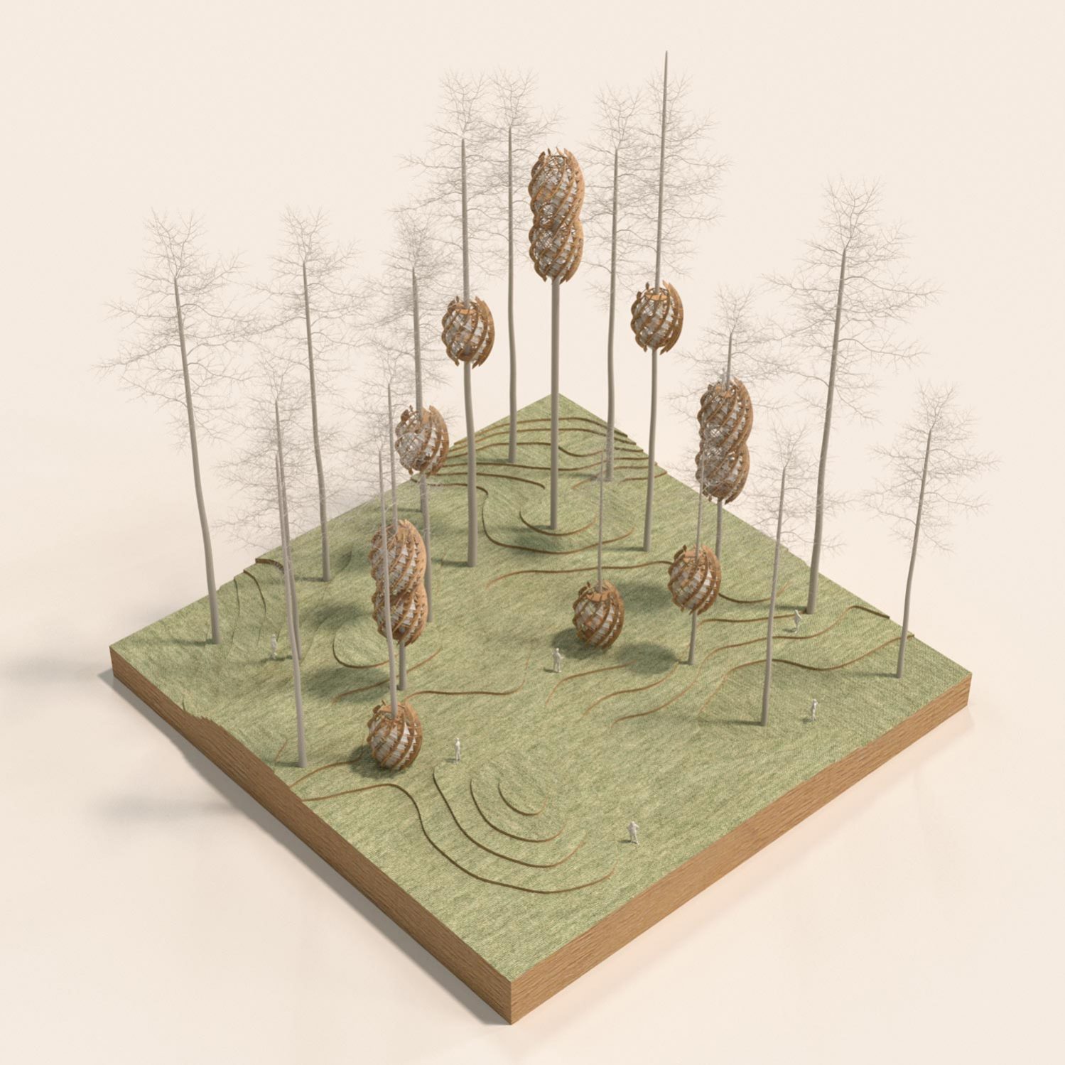 NARTURE - Eco-Parametric Structures - PAACADEMY