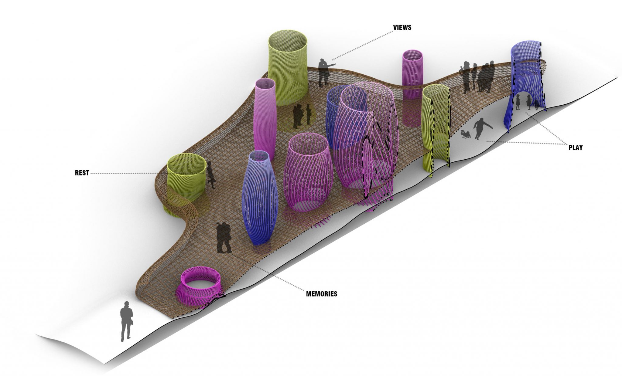 Aurora Viewing Platform / Eco-Parametric Structures - PAACADEMY