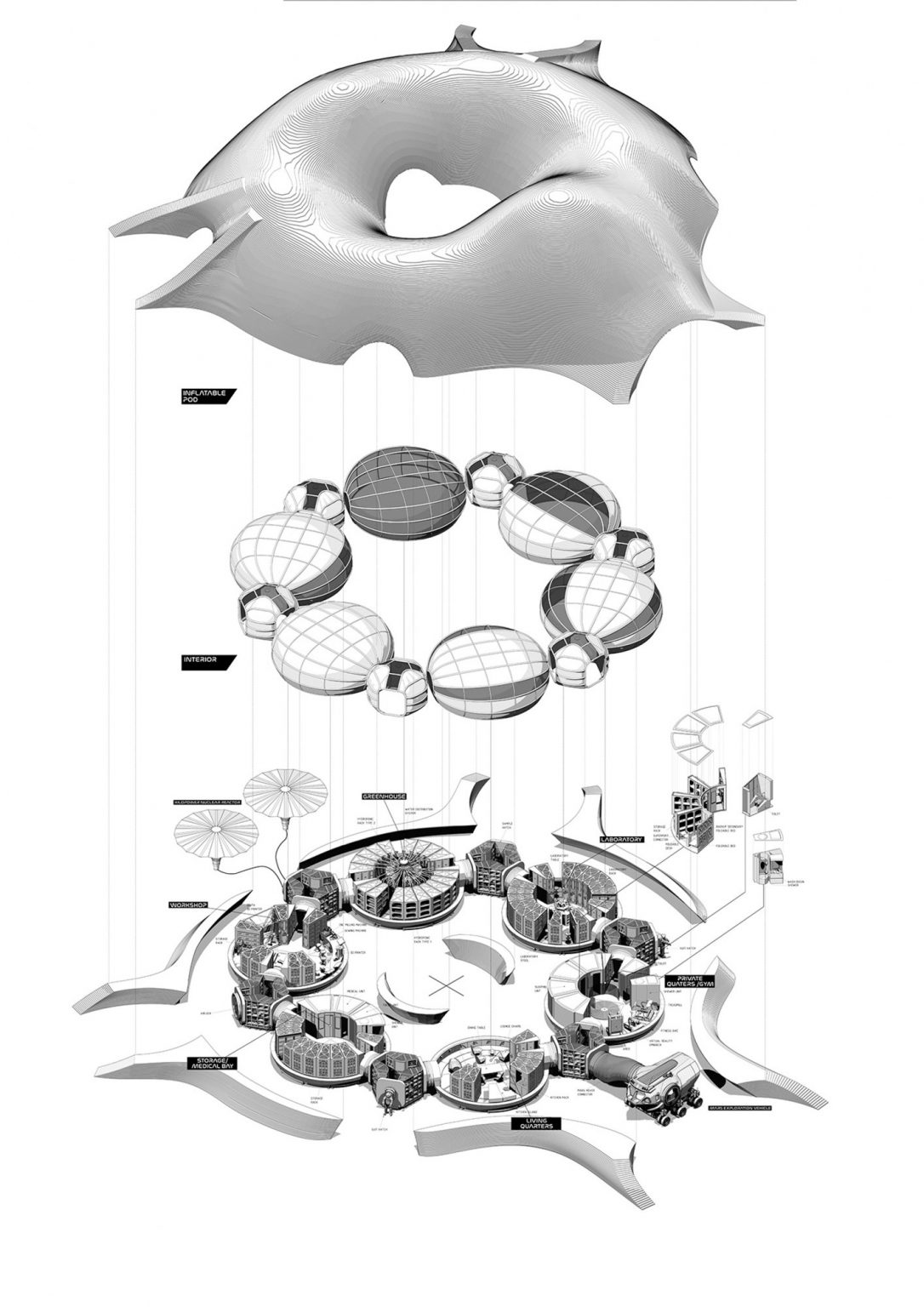 Mars: Life Enhancing Architecture on the Red Planet