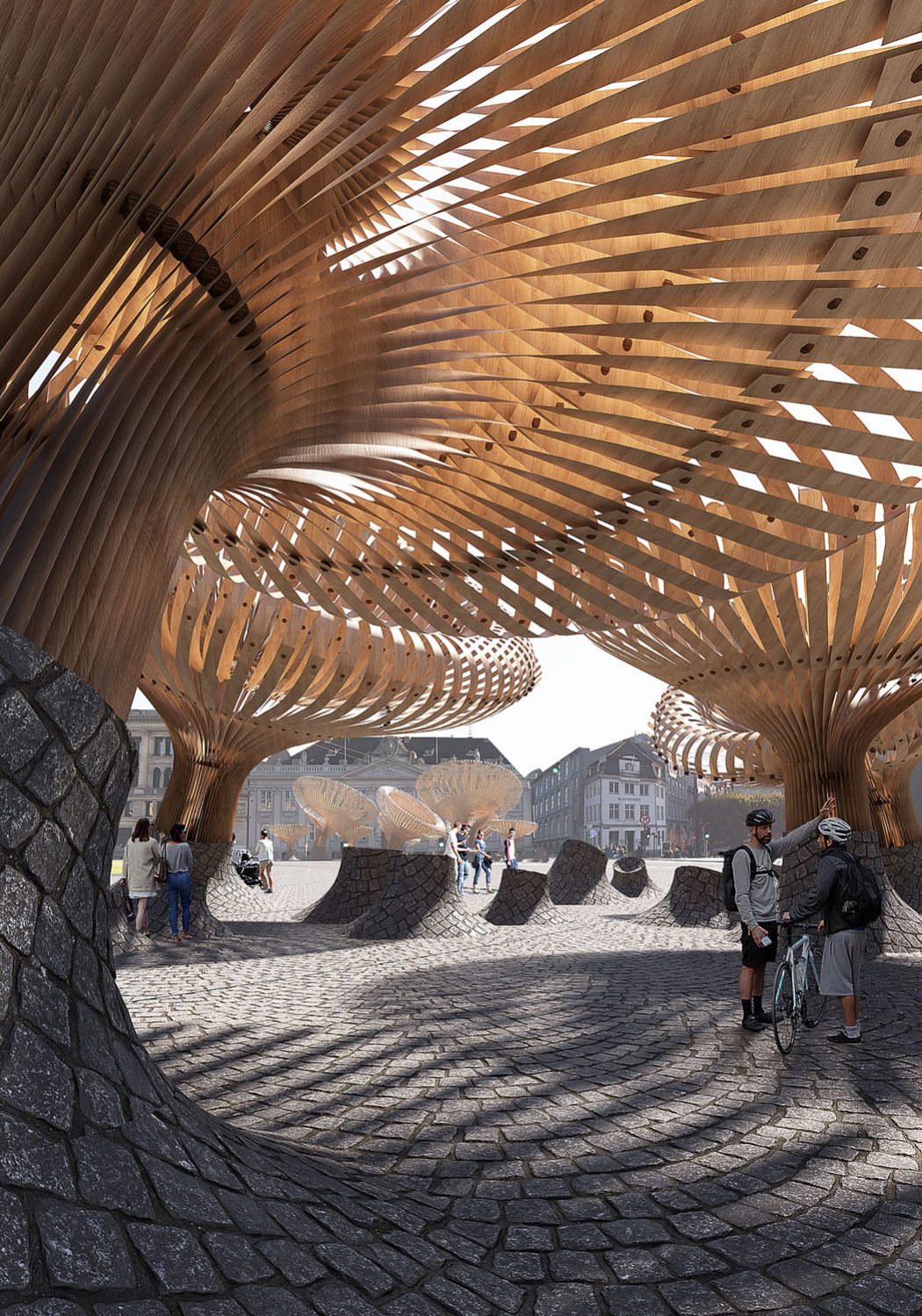 Fungus Among Us - Eco-Parametric Structures - PAACADEMY