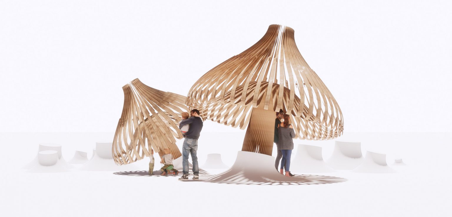 Fungus Among Us - Eco-Parametric Structures - PAACADEMY