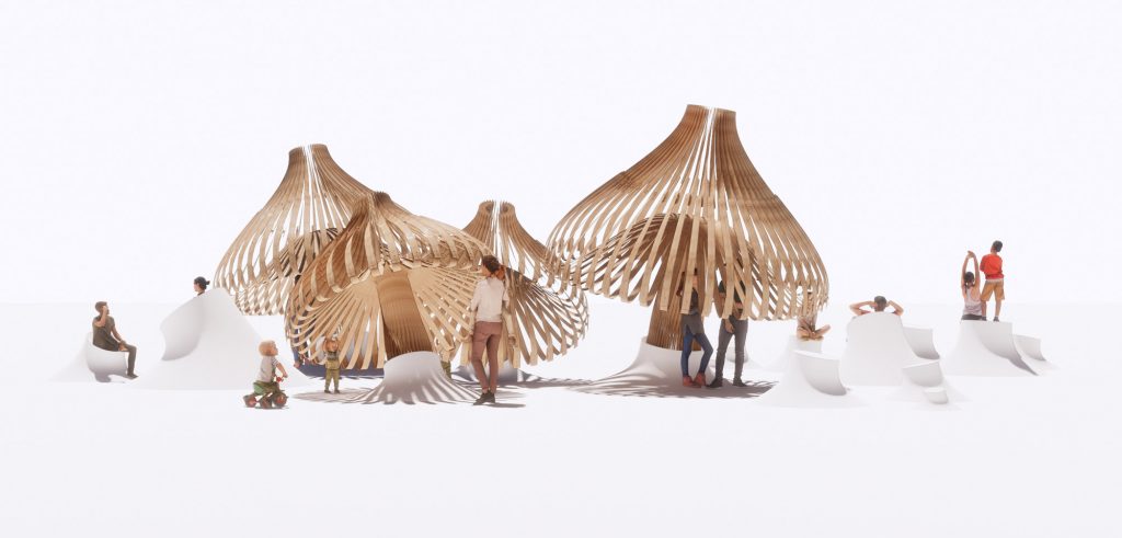 Fungus Among Us - Eco-Parametric Structures - PAACADEMY