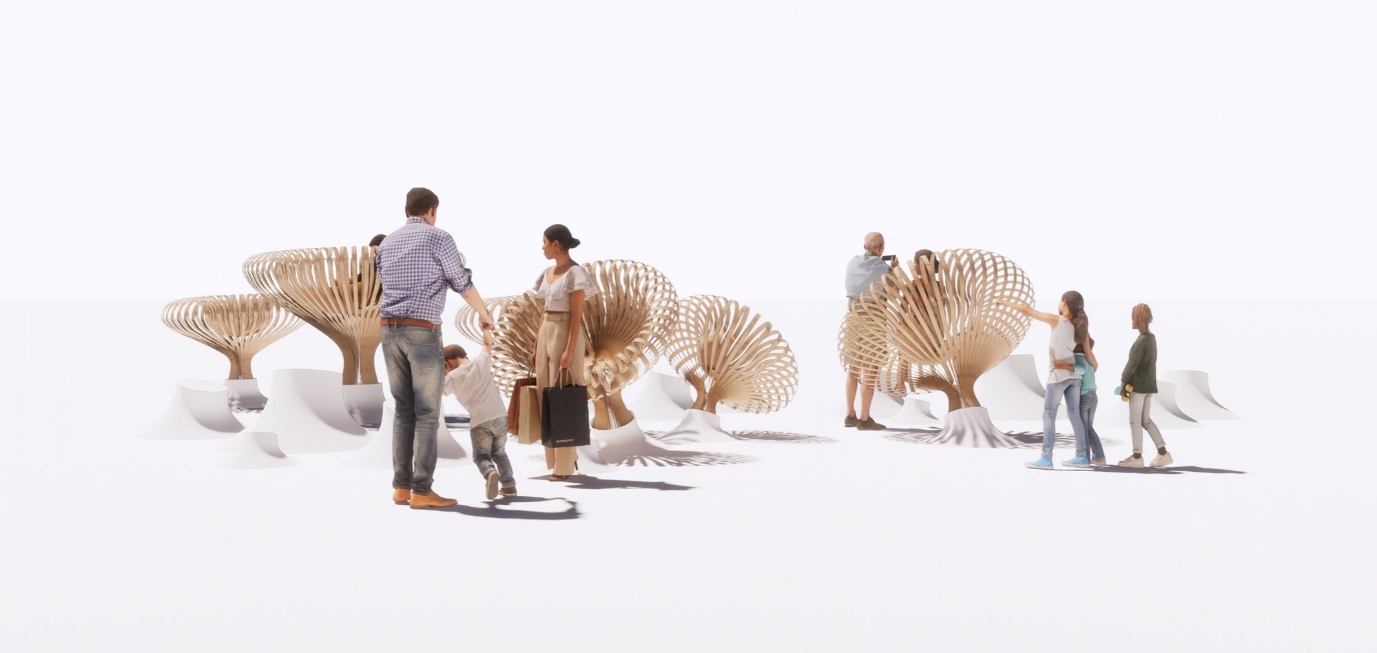 Fungus Among Us - Eco-Parametric Structures - PAACADEMY
