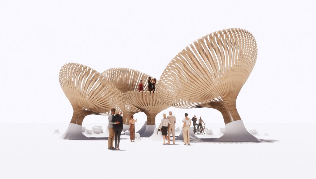 Fungus Among Us - Eco-Parametric Structures - PAACADEMY